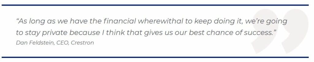 Crestron CEO Dan Feldstein Discusses His Goals, Microsoft Rumors ...